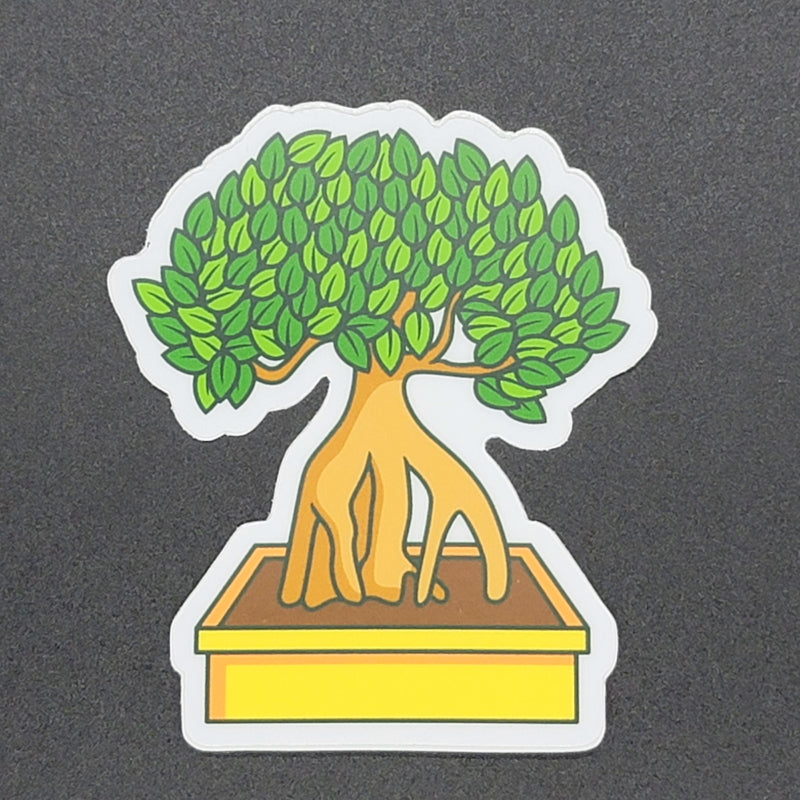 Bonsai Ficus Sticker – Wholesale Plant Stickers